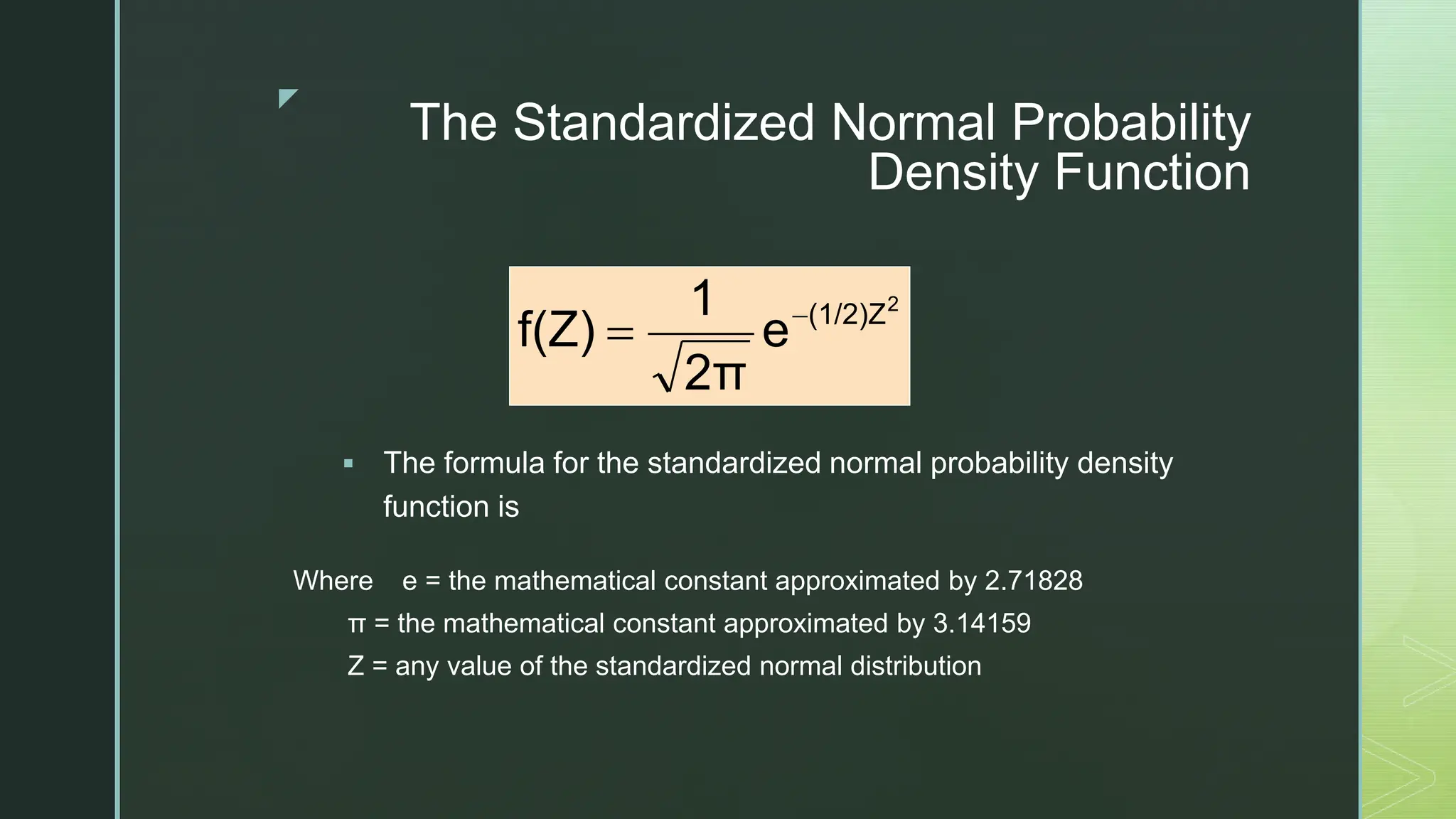 Biostatistics And Research Methodology Normal Distribution Pptx