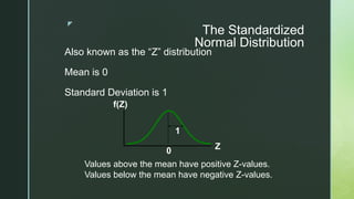 biostatistics and research methodology, Normal distribution | PPTX