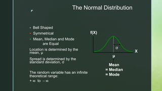 biostatistics and research methodology, Normal distribution | PPTX