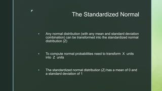 biostatistics and research methodology, Normal distribution | PPTX