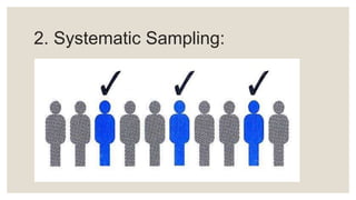 biostatistics and research methodology, Sampling | PPT
