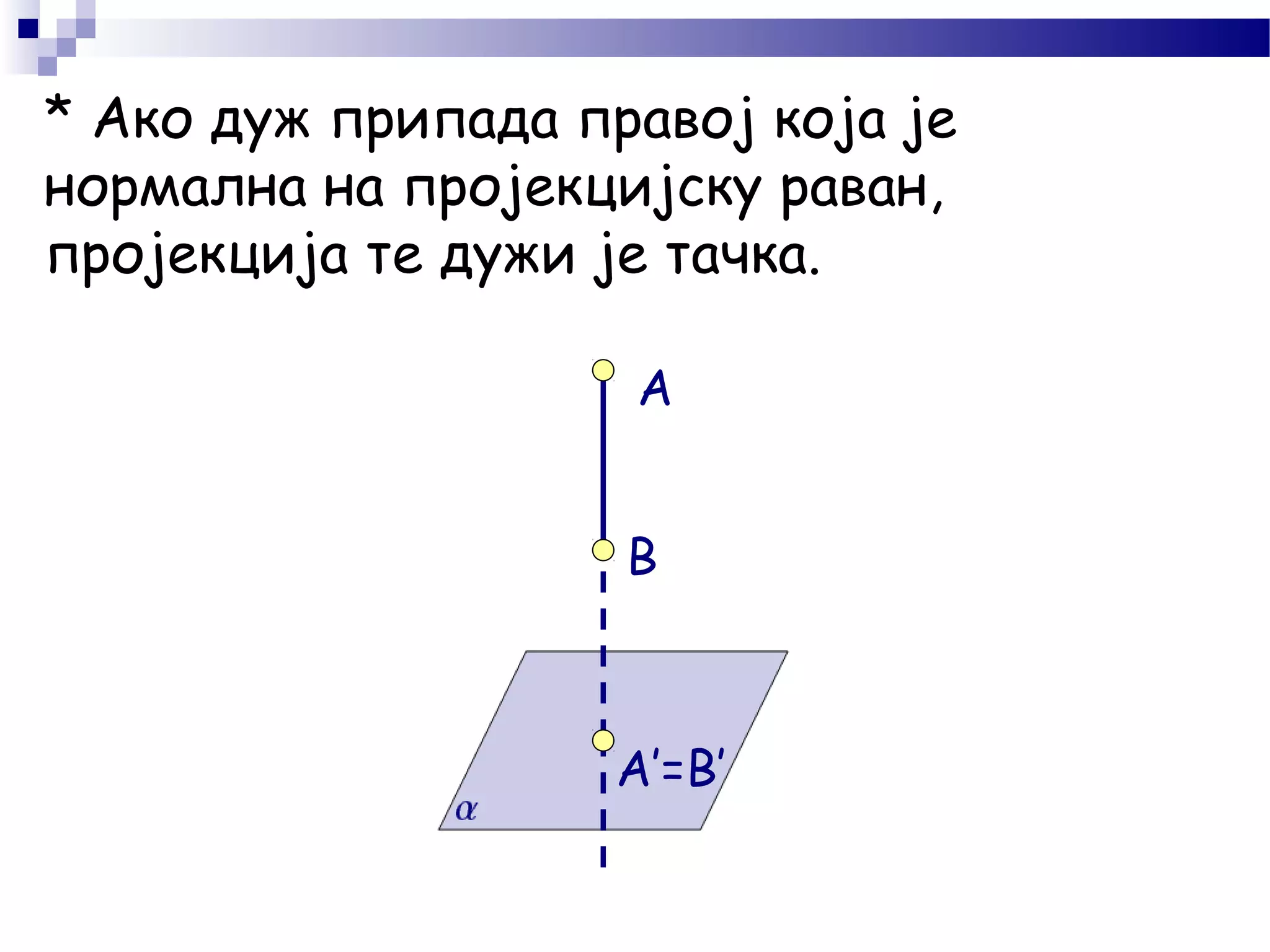 VIII razred - Tacka, prava, ravan | PPT
