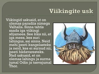 Viikingid | PPT