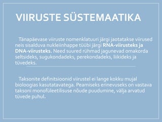 Viirused | PPT