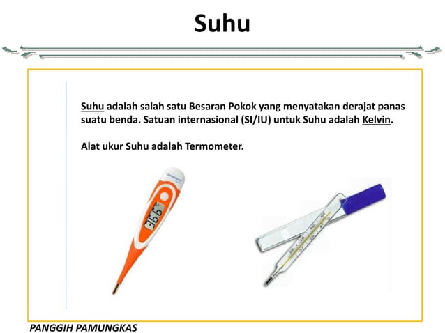 Kelas vii suhu | PPTX
