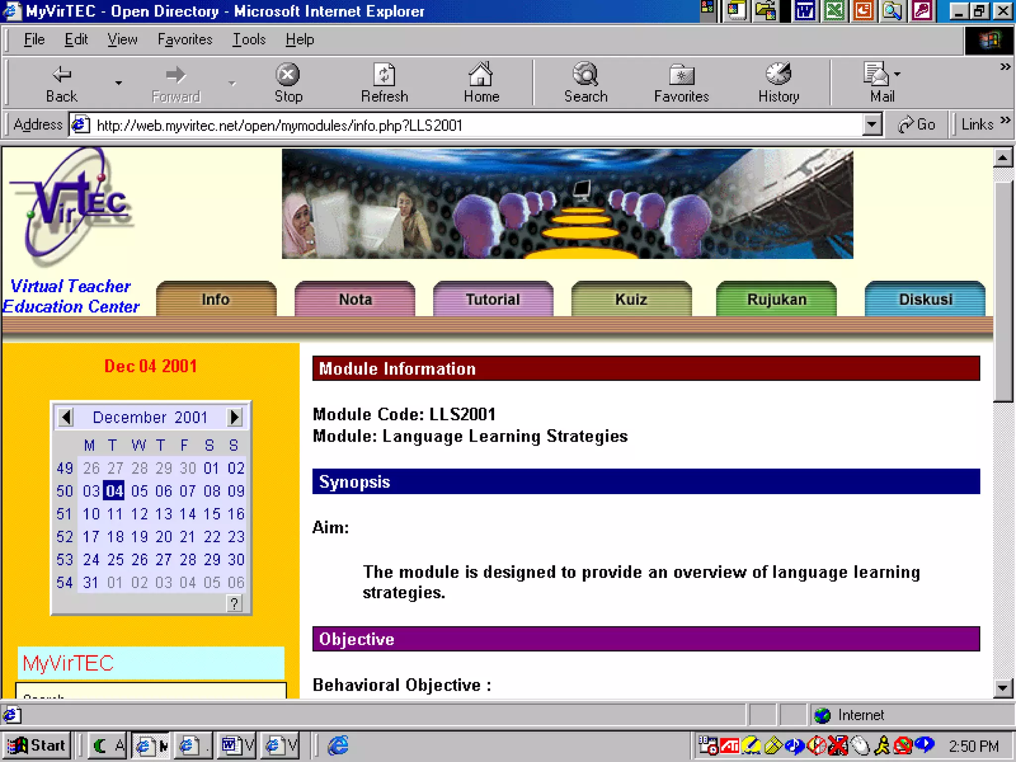 VirTEC: A virtual teacher education centre by Mohamed Amin Embi | PPT