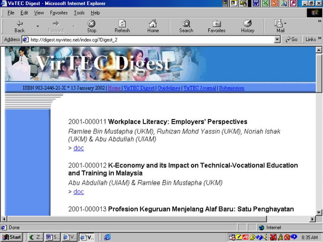 VirTEC: A virtual teacher education centre by Mohamed Amin Embi | PPT ...