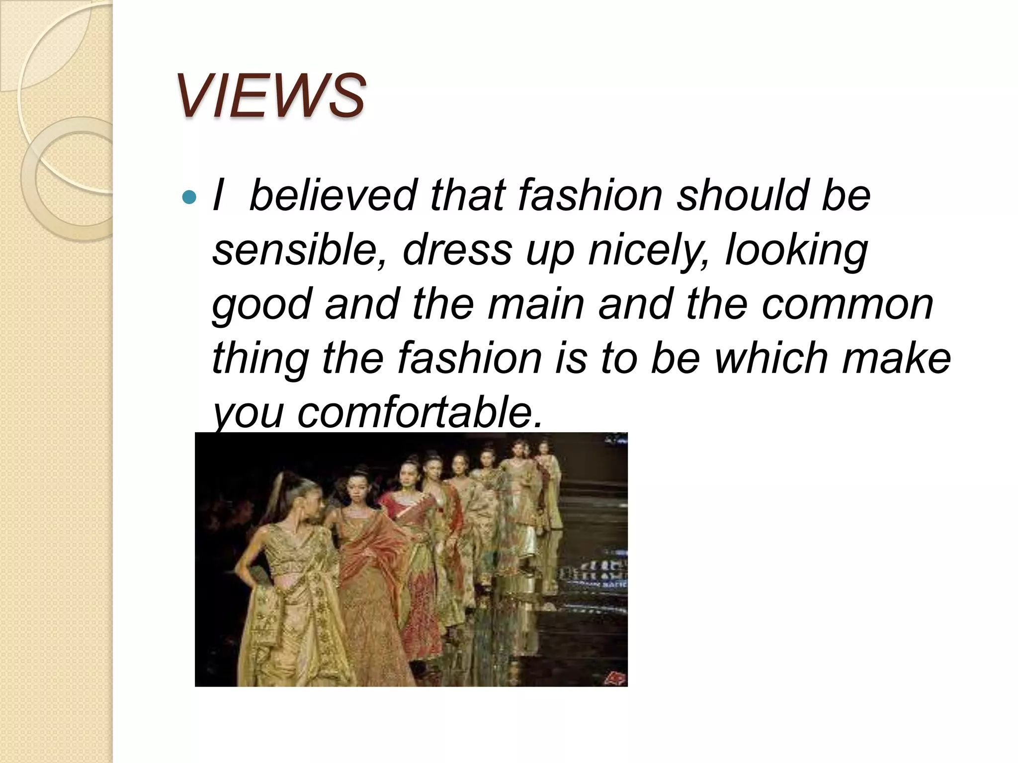 FASHION AND ITS IMPACT ON SOCIAL CHANGE | PPTX