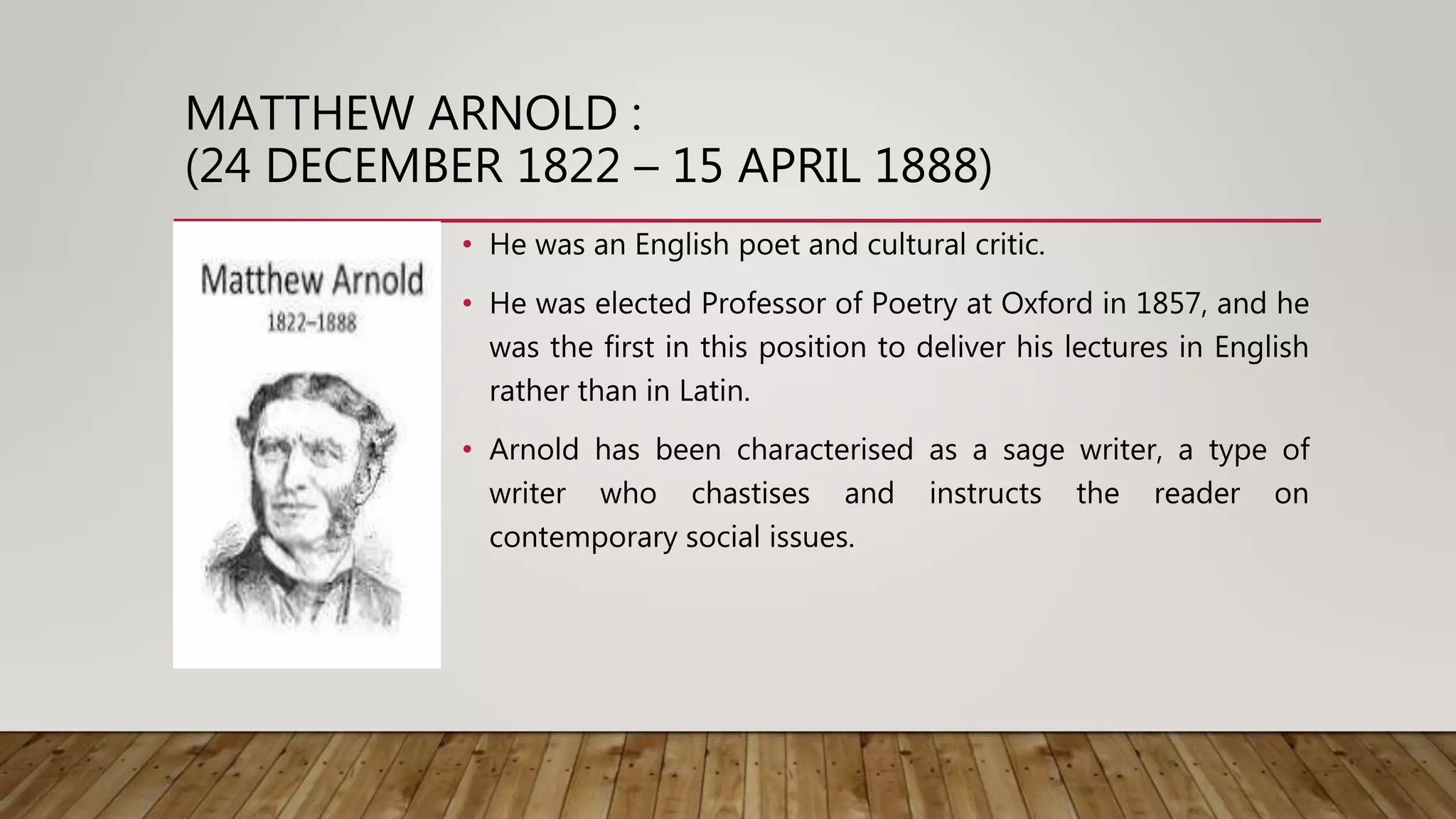 Major Poets of Victorian age | PPTX