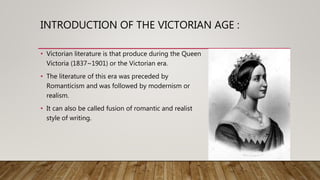 Major Poets of Victorian age | PPTX