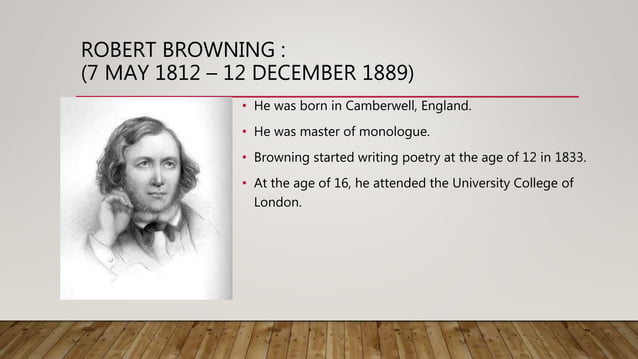 Major Poets of Victorian age | PPTX