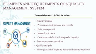 QMS importance in Pharma companies | PPTX