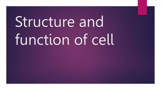 Cell | PPTX