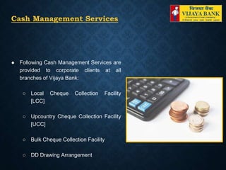 Vijaya bank's merchant banking activities | PPT