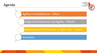 Agile Digital Architecture | PPTX