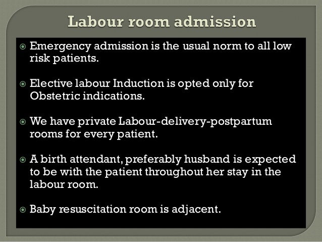 Vijayalakshmi Pillai Labor Room Protocols