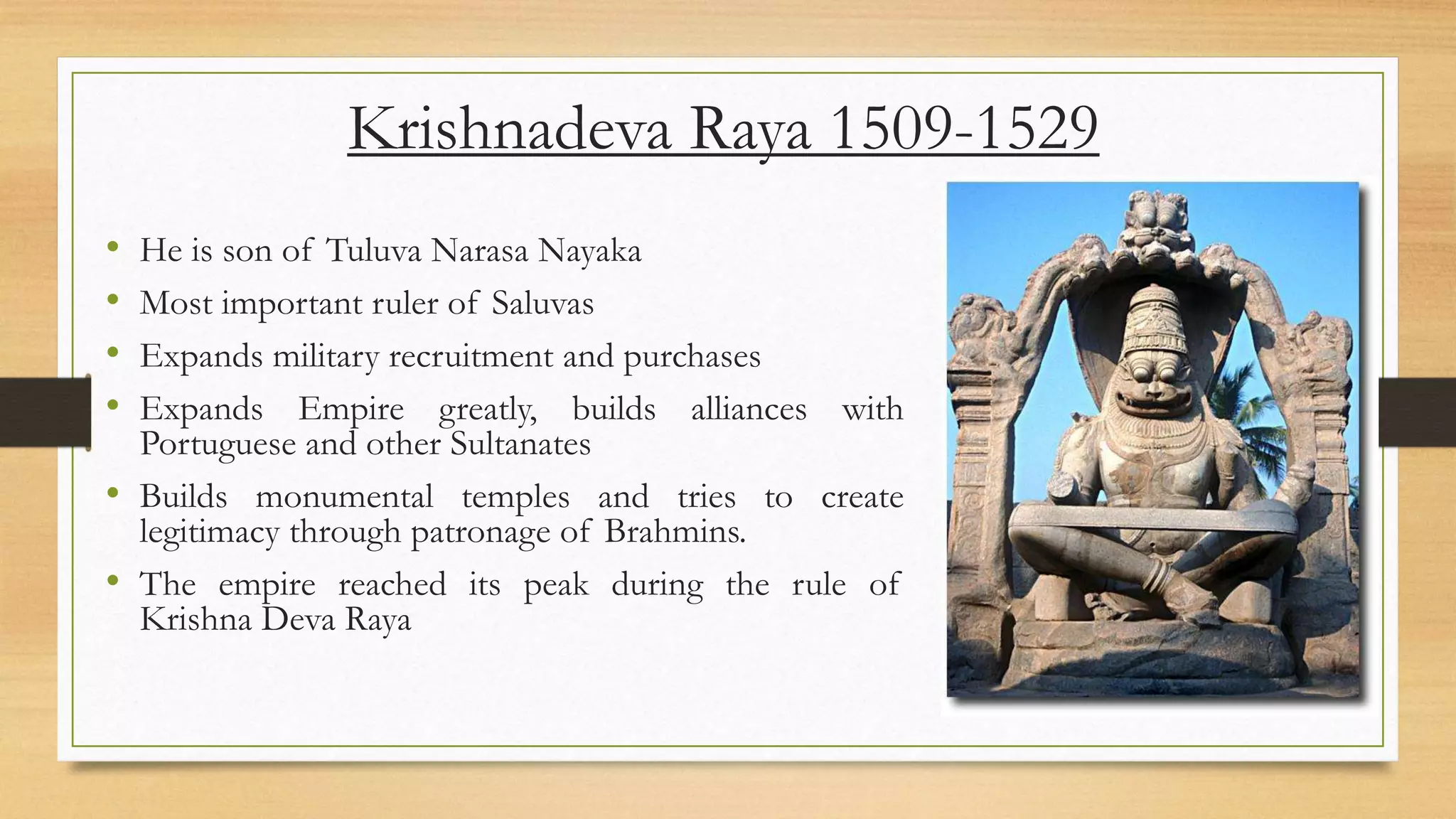 Vijayanagara Empire(Hampi) | PPTX