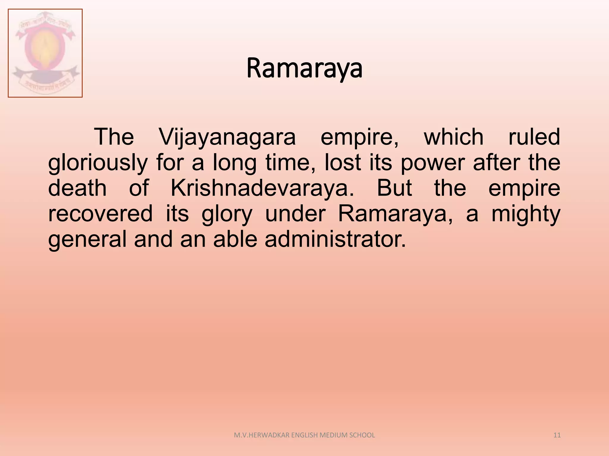 Vijayanagara Empire and Bahamani Kingdom 6th.pptx