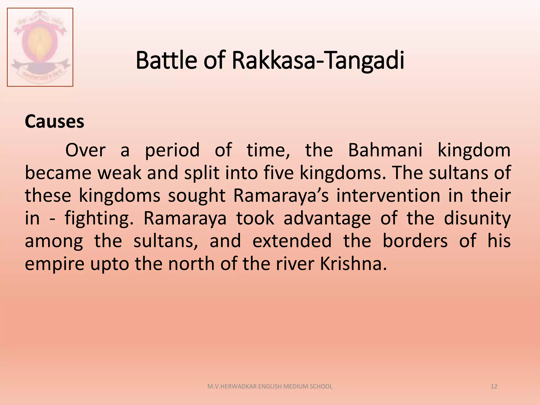 Vijayanagara Empire and Bahamani Kingdom 6th.pptx