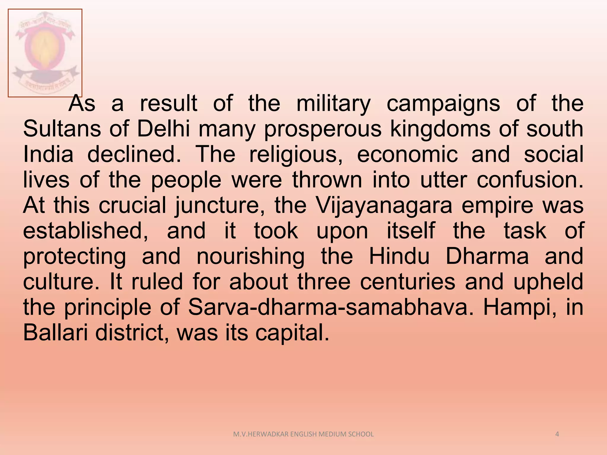 Vijayanagara Empire and Bahamani Kingdom 6th.pptx