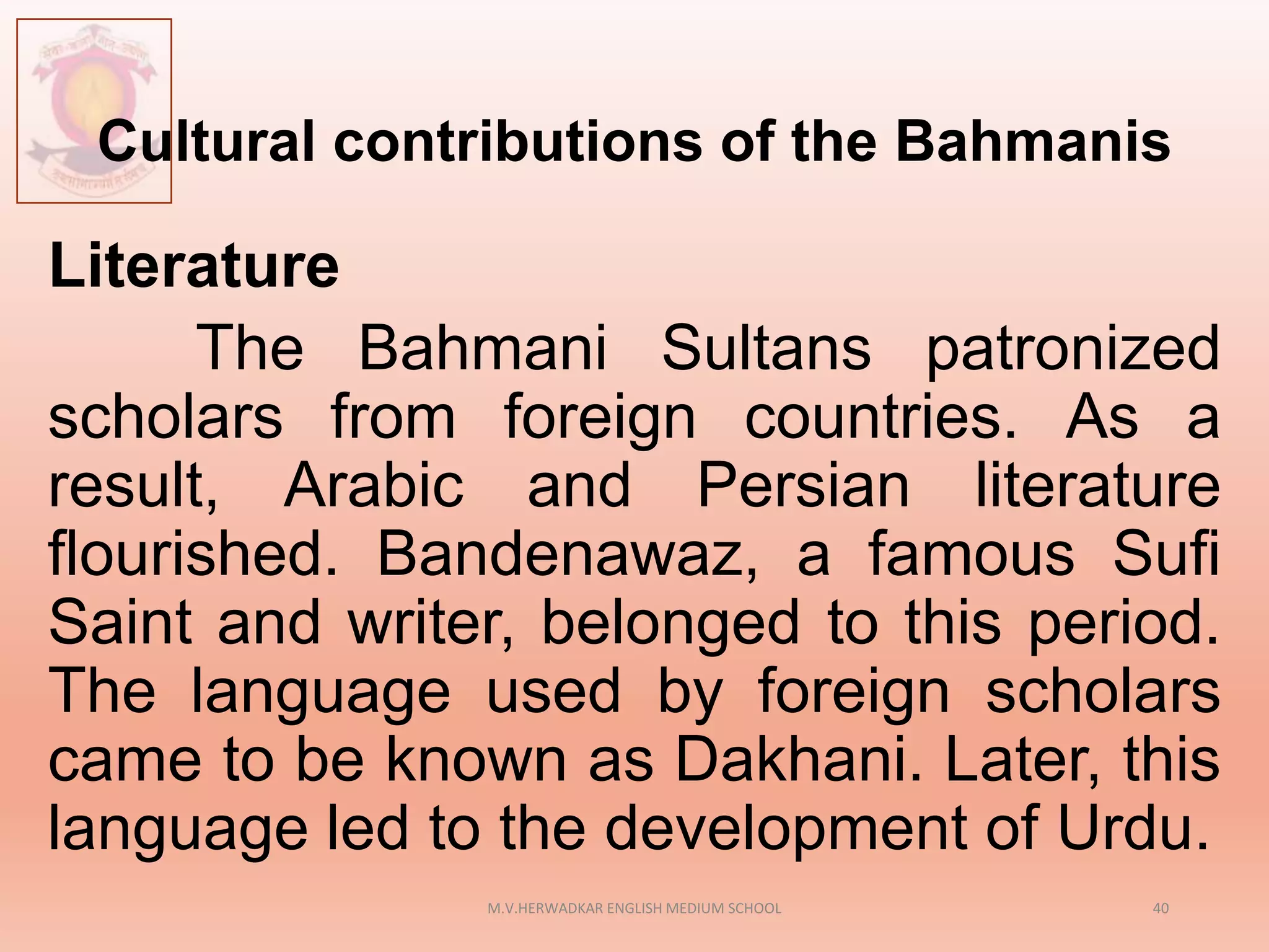 Vijayanagara Empire and Bahamani Kingdom 6th.pptx