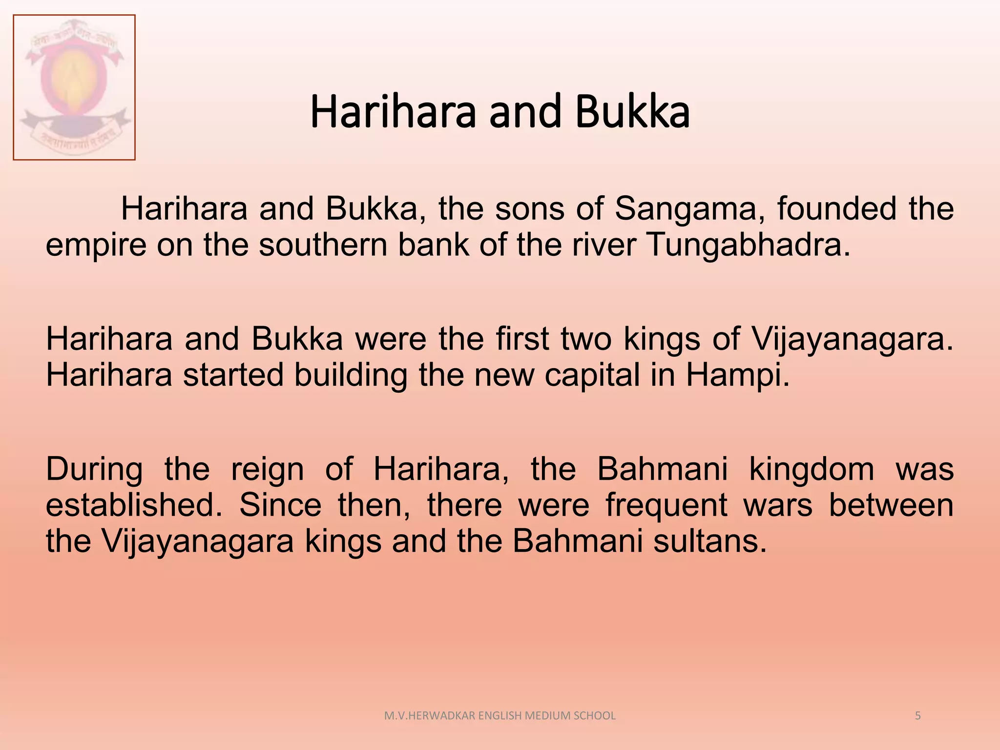Vijayanagara Empire and Bahamani Kingdom 6th.pptx