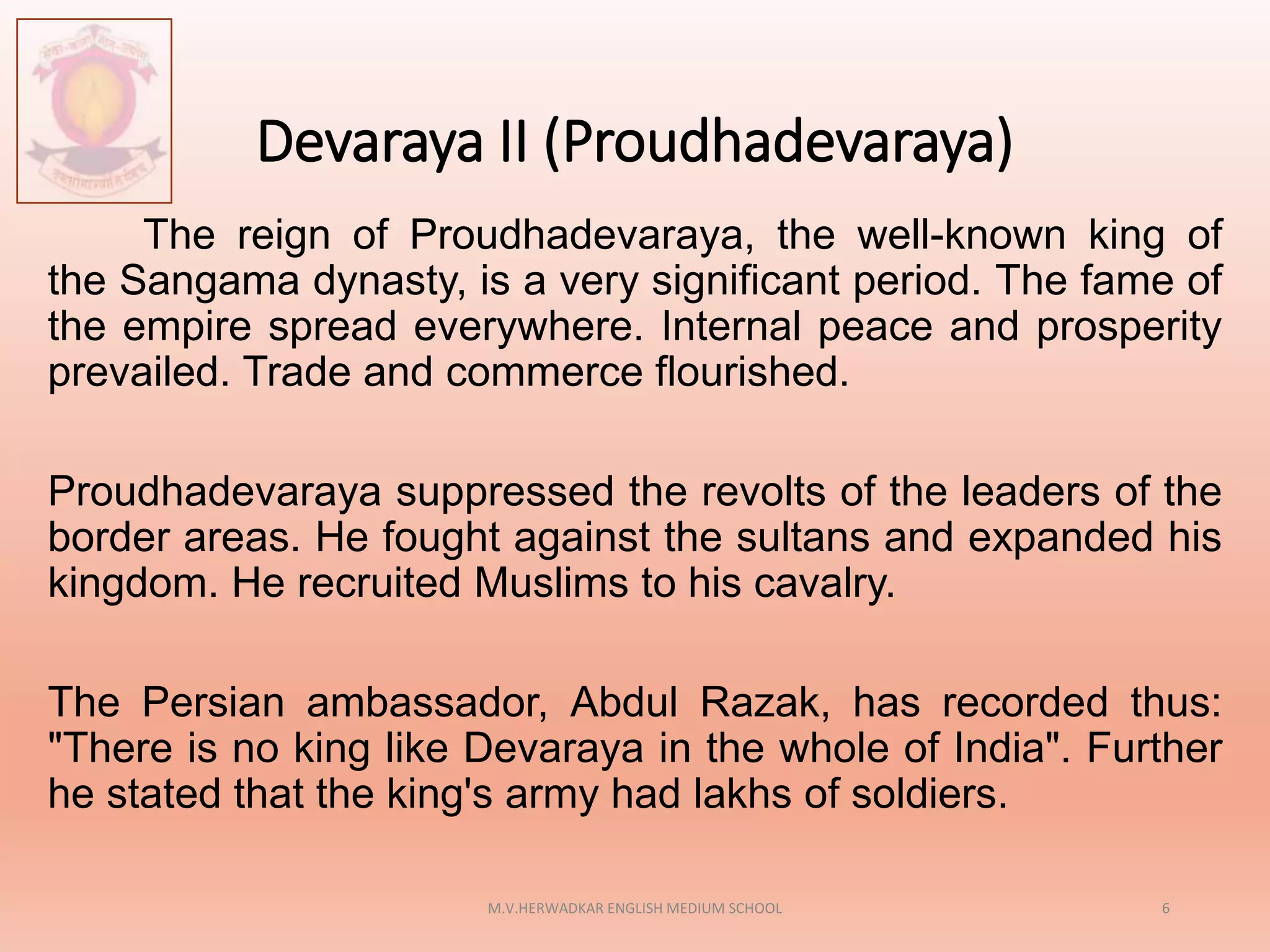 Vijayanagara Empire and Bahamani Kingdom 6th.pptx