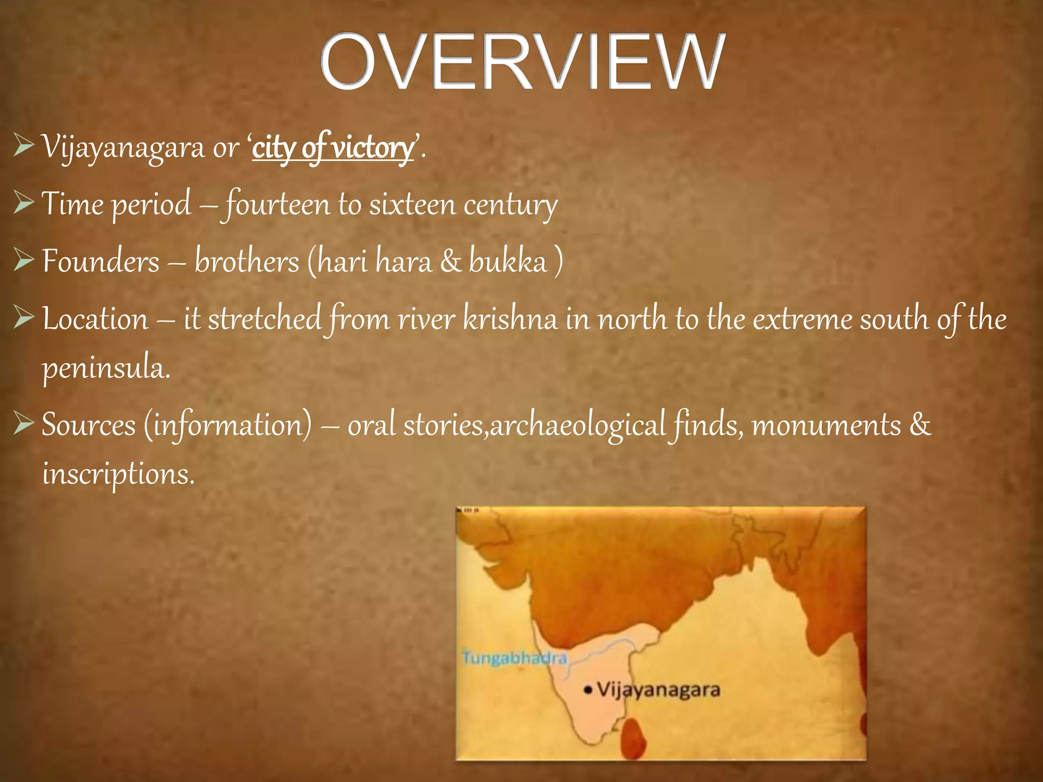 VIJAYANAGARA EMPIRE PPT BY GAURI NANDA CLASS XII.pptx