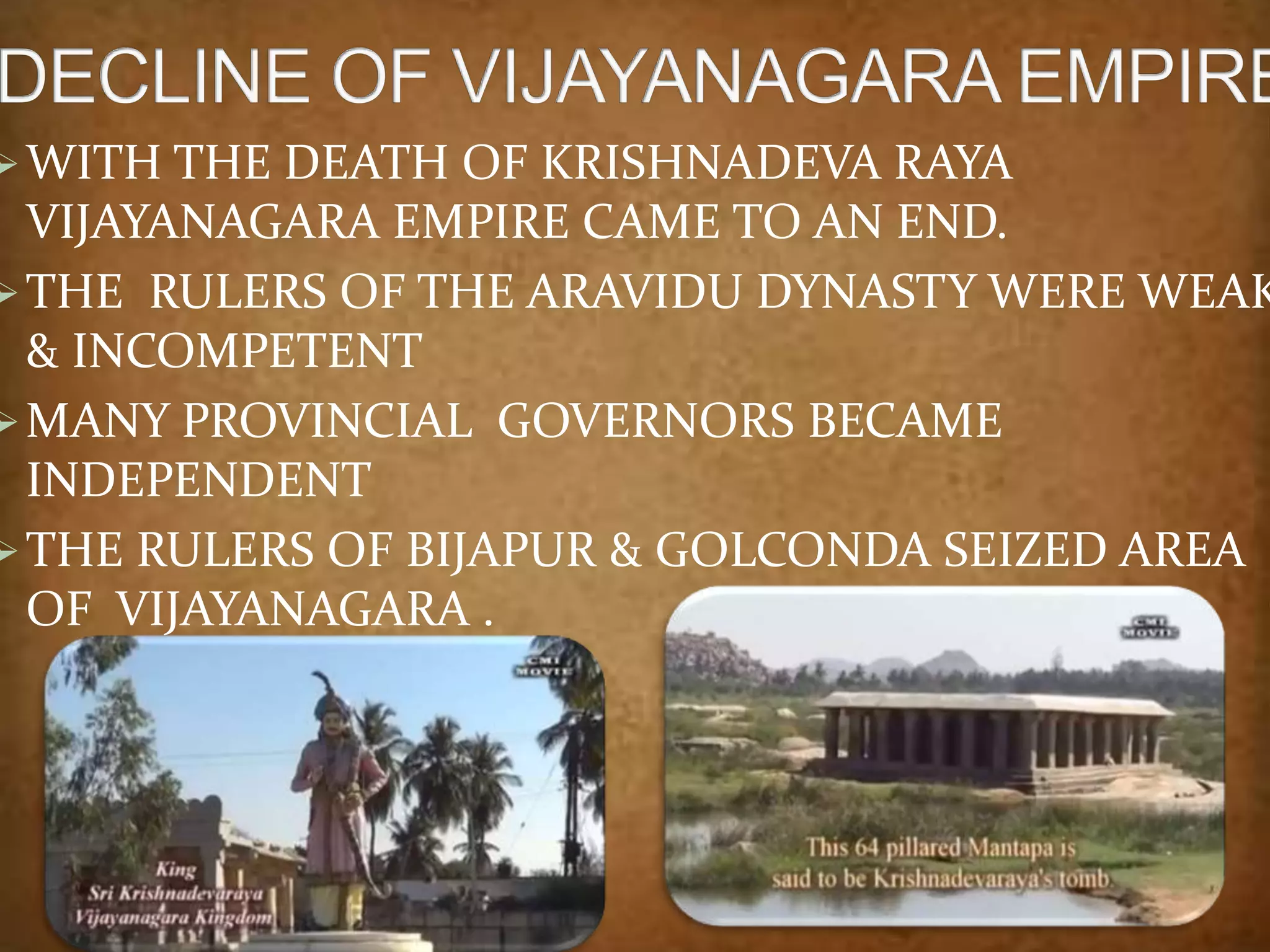 VIJAYANAGARA EMPIRE PPT BY GAURI NANDA CLASS XII.pptx