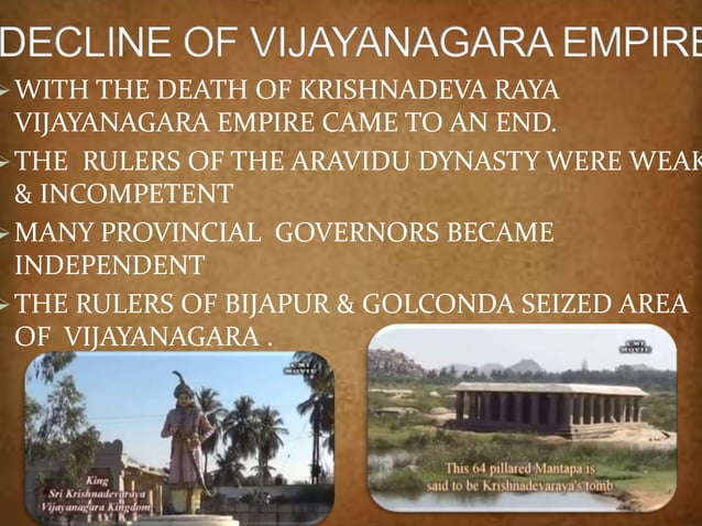 VIJAYANAGARA EMPIRE PPT BY GAURI NANDA CLASS XII.pptx | Hinduism | Religion & Spirituality