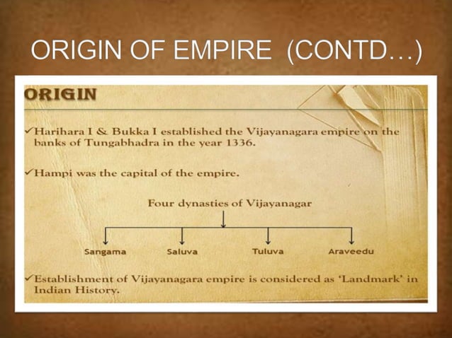VIJAYANAGARA EMPIRE PPT BY GAURI NANDA CLASS XII.pptx | Hinduism ...