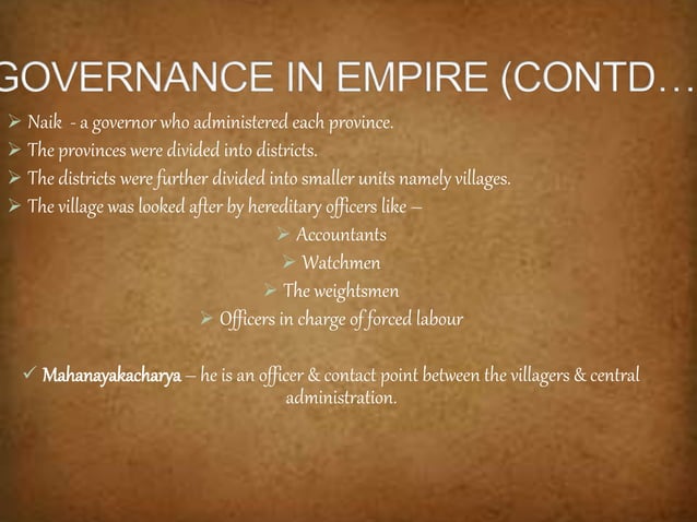 VIJAYANAGARA EMPIRE PPT BY GAURI NANDA CLASS XII.pptx | Hinduism ...