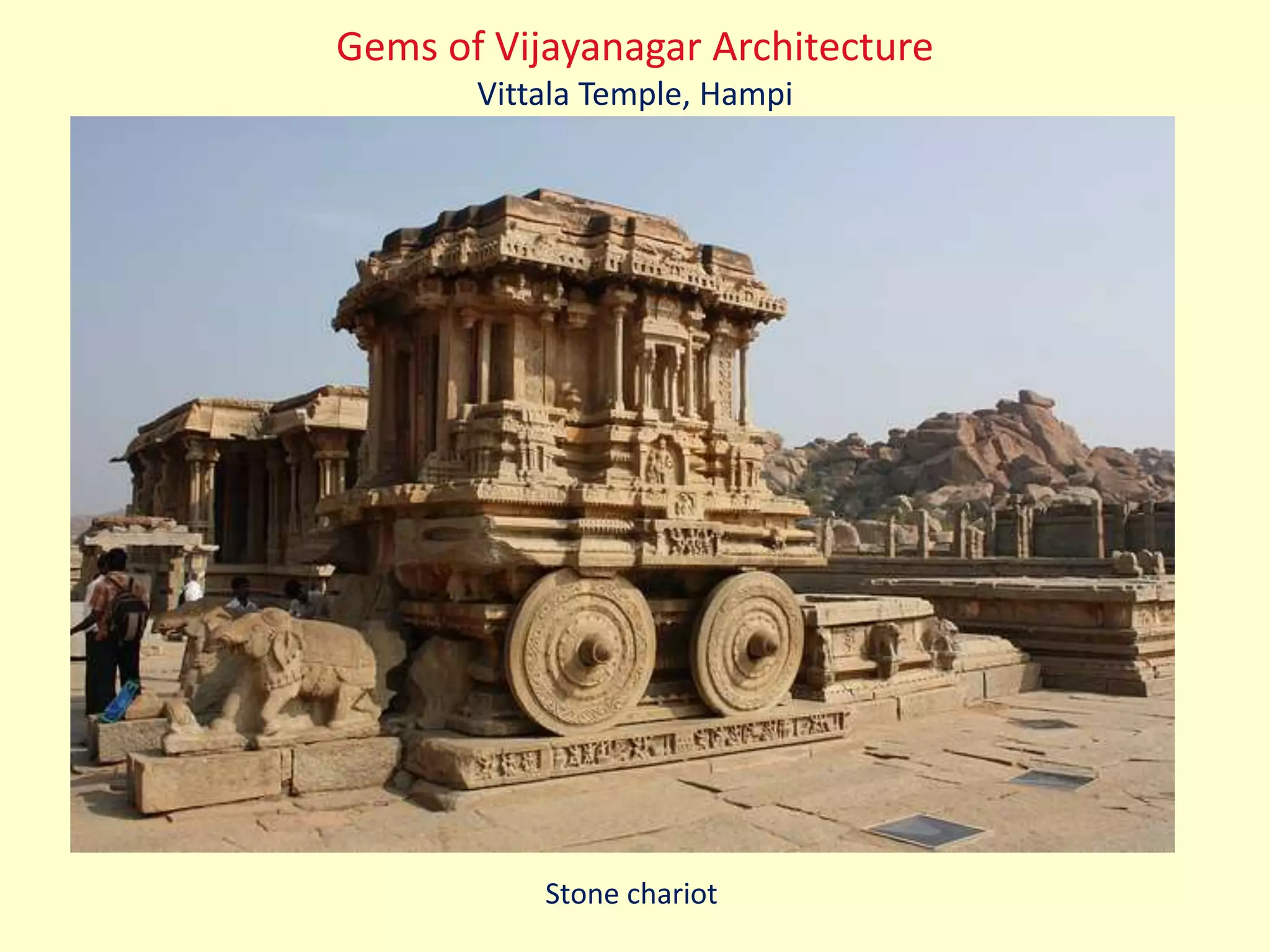 Vijayanagar Architecture | PPTX