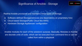 Significance of RedHat Ansible | PPT