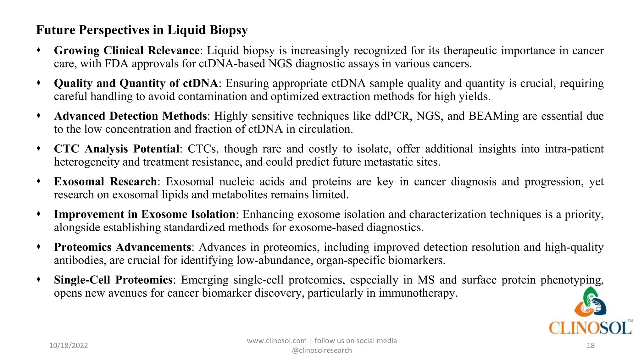 Innovations in Liquid Biopsies for Precision Cancer Diagnosis | PPTX