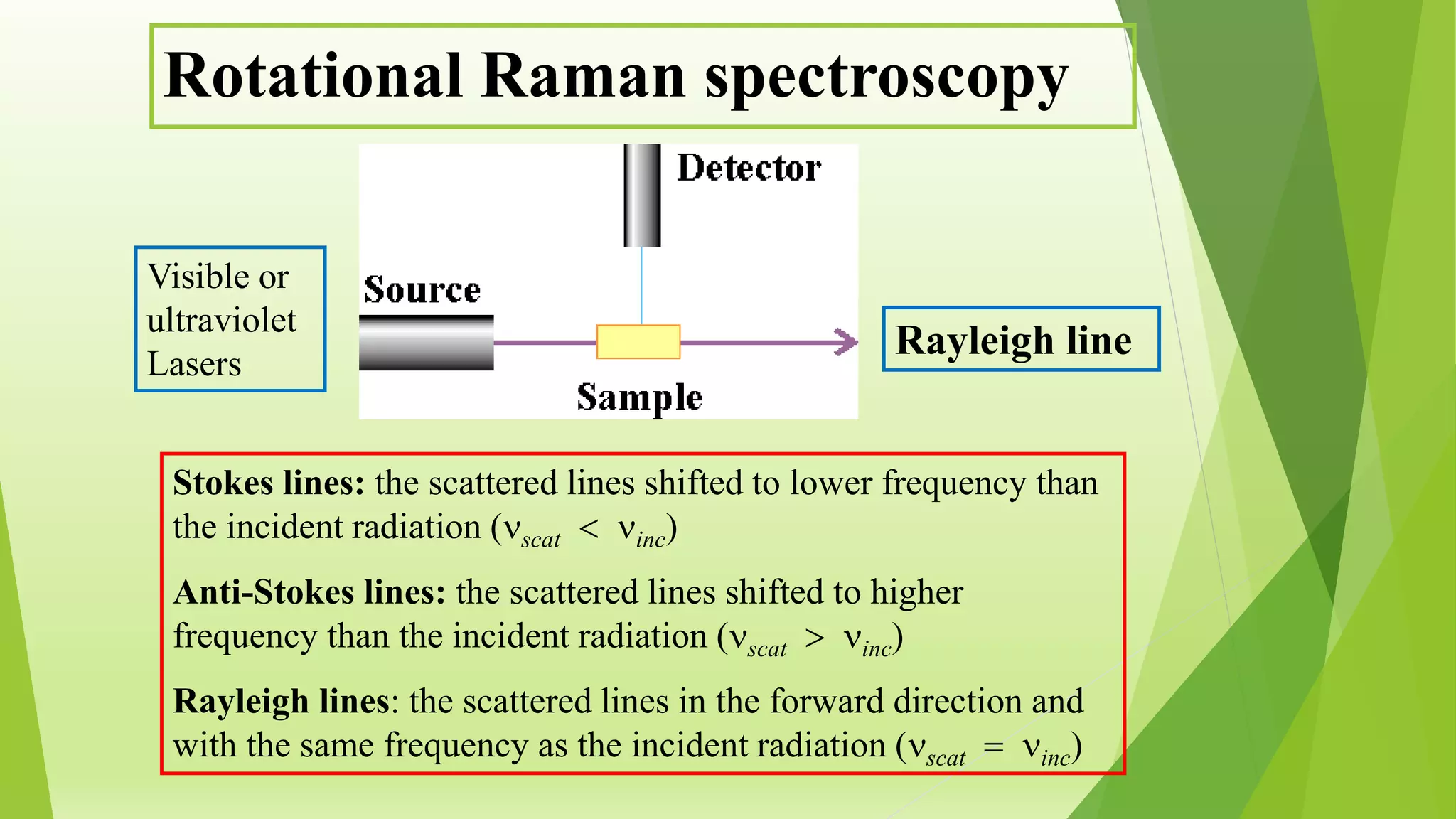 raman spectroscopy | PPTX
