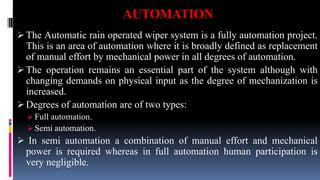 automatic wiper system | PPTX