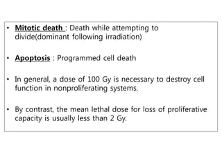 cell survival curve | PPTX