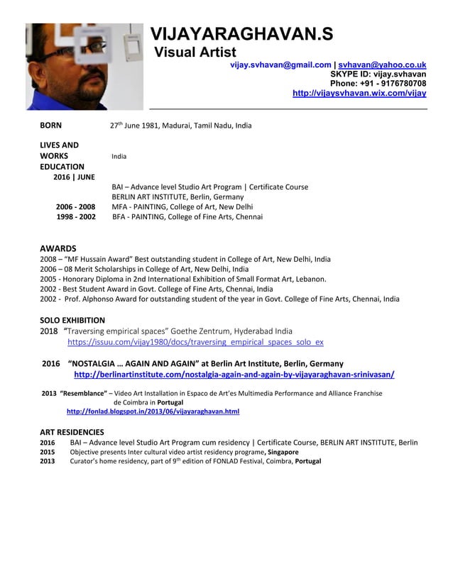 Vijay cv | PDF