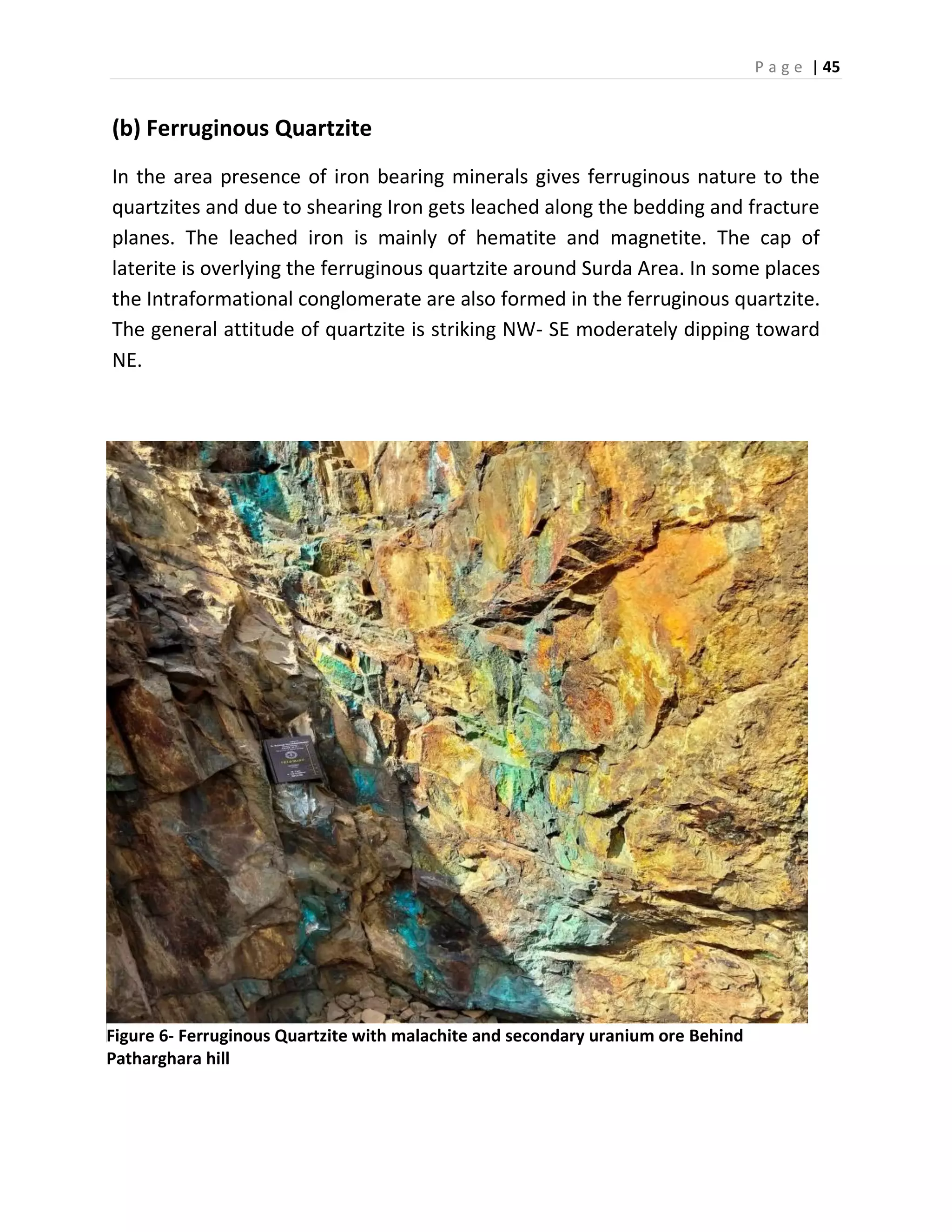 A TRAINING ON GEOLOGICAL MAPPING AND METHOD OF URANIUM EXPLORATION IN ...