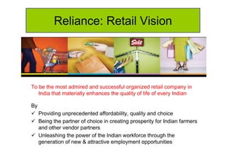 Vijay kumar reliance retail presentation | PPT