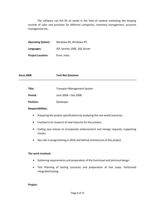 Vijay kumar java developer_resume | DOC