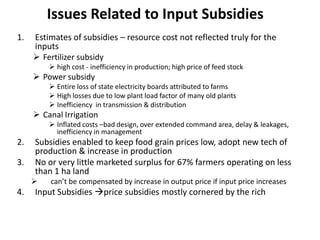 Input Policy in India- Vijaylaxmi Pandey | PPTX