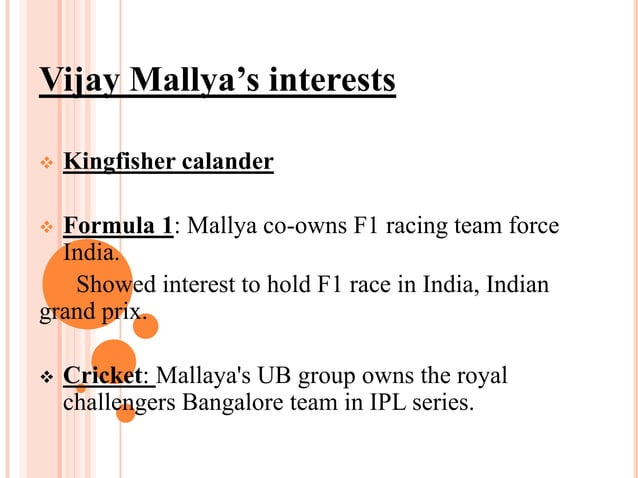 Vijay mallya | PPTX