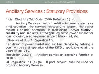 Ancillary Service market | PDF