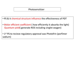photodynamic therapy | PPTX