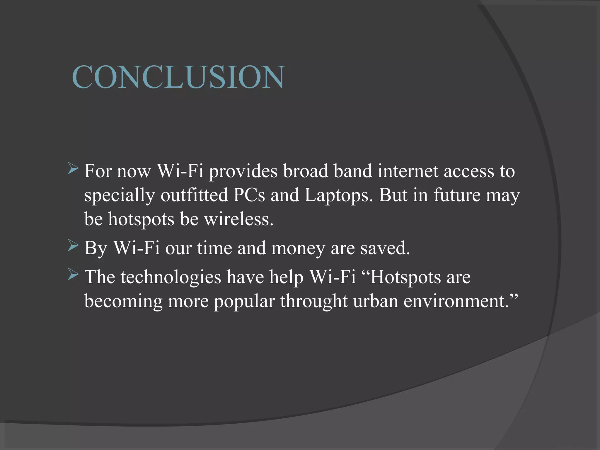 wi-fi ppt | PPT