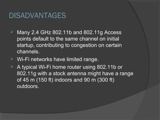 wi-fi ppt | PPT