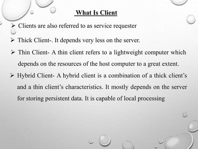 Client server model Presentation 4pptx | PPTX