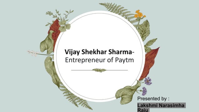 Vijay Shekhar Sharma-PPT.pptx